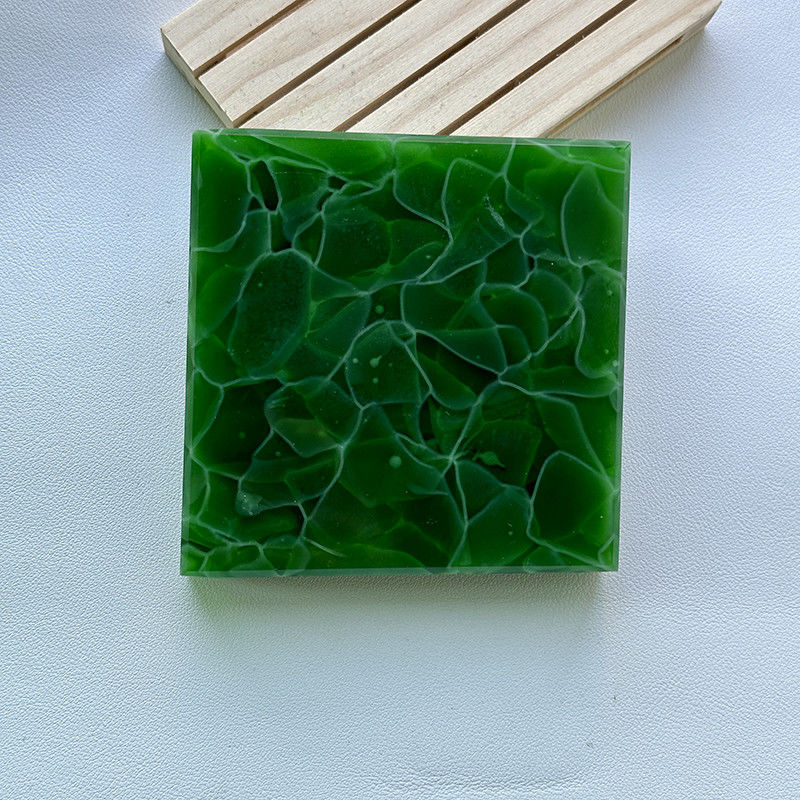 Versatile Applications Jade Glass Panels for Interior Design Commercial ...