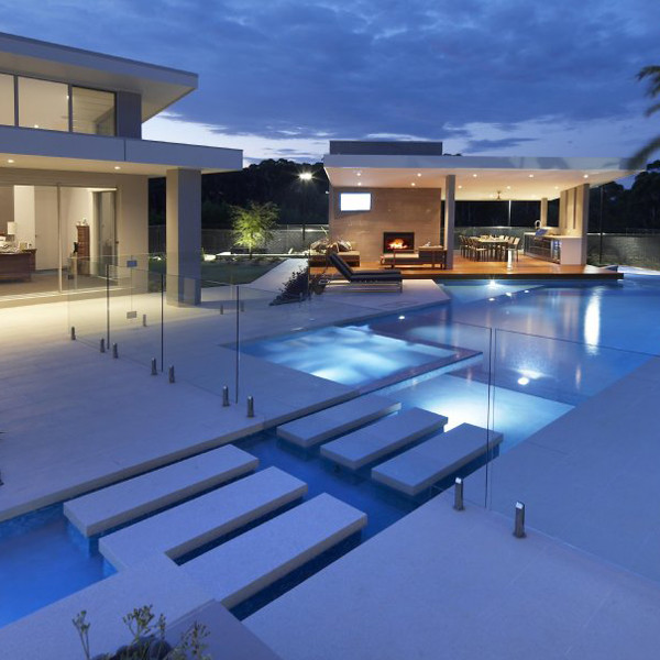 OEM Building Tempered Glass Swimming Pool Balcony Railing Glass 316 ...