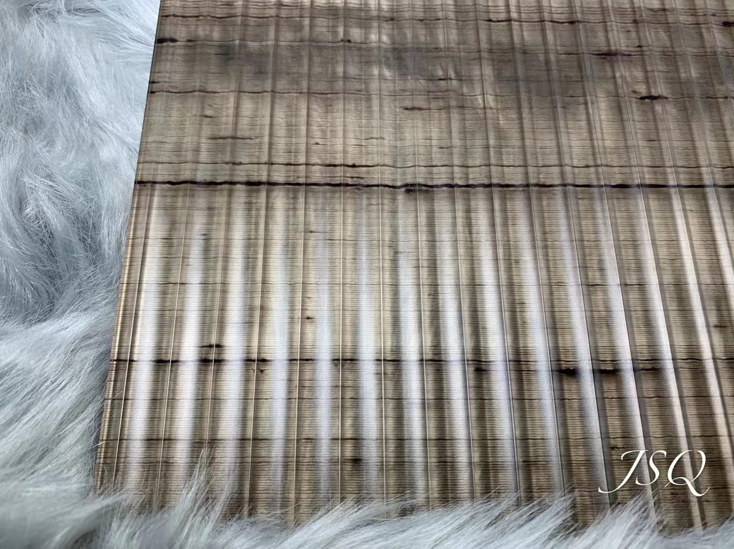 Laminated ACID Etched Tempered Glass Wire Mesh Transparent