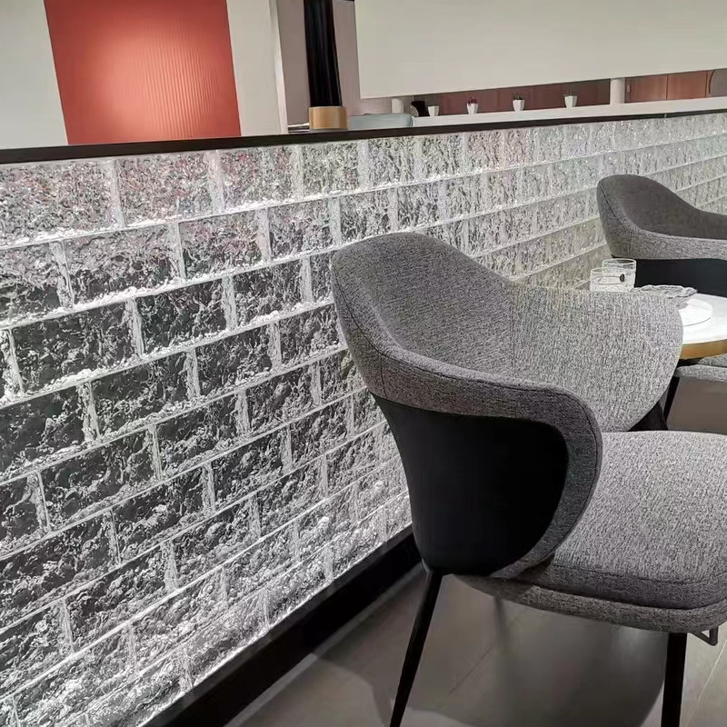 High Transparent Solid Glass Brick Blocks For Decoration Wall 10mm ...