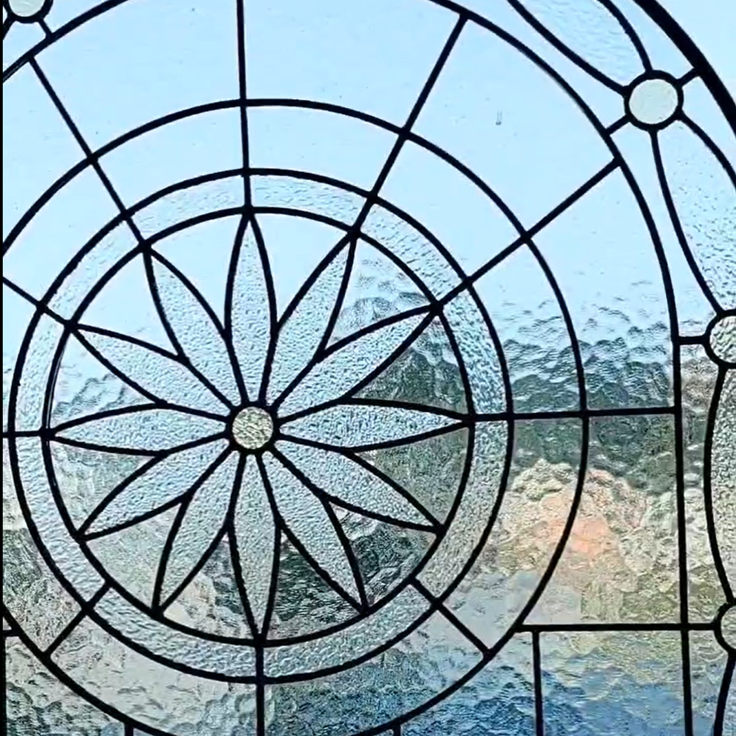 Church Glass Custom Size Circular Traditional Stained Glass Window For ...