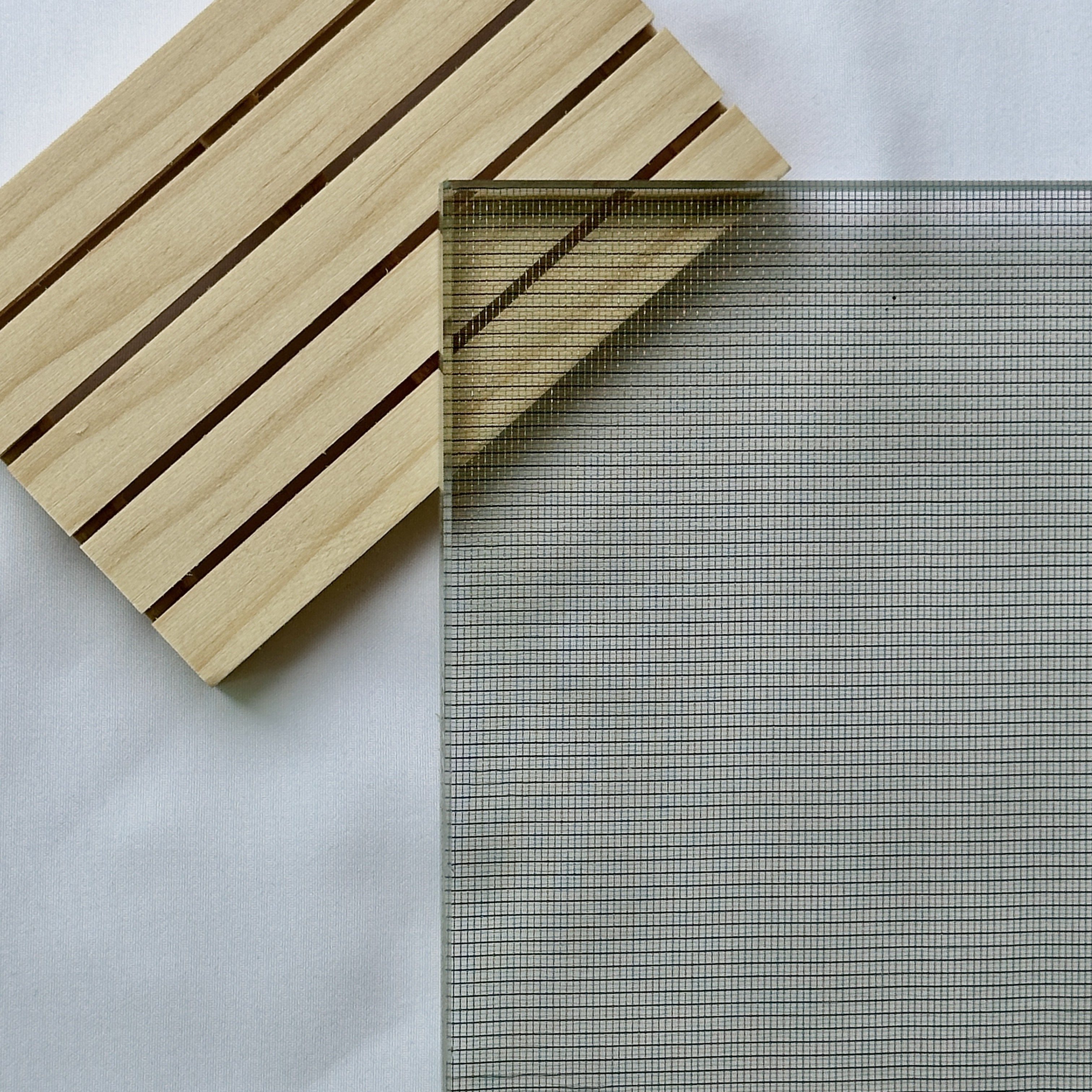 Enhanced Safety and Aesthetic Design with Wire Mesh Laminated Tempered ...