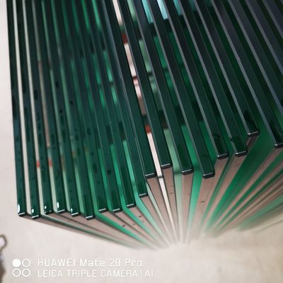 Toughened Tinted Tempered Glass Customized With Export Certificates