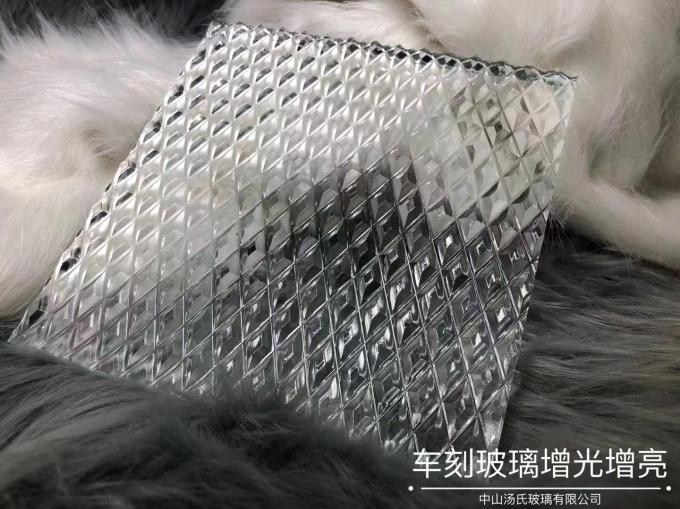 Laminated ACID Etched Tempered Glass Wire Mesh Transparent
